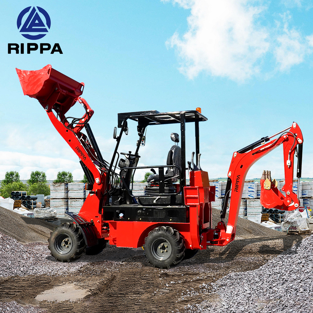 Backhoe Loader – RIPPA® Skid Steer & Excavator Manufacturer from China